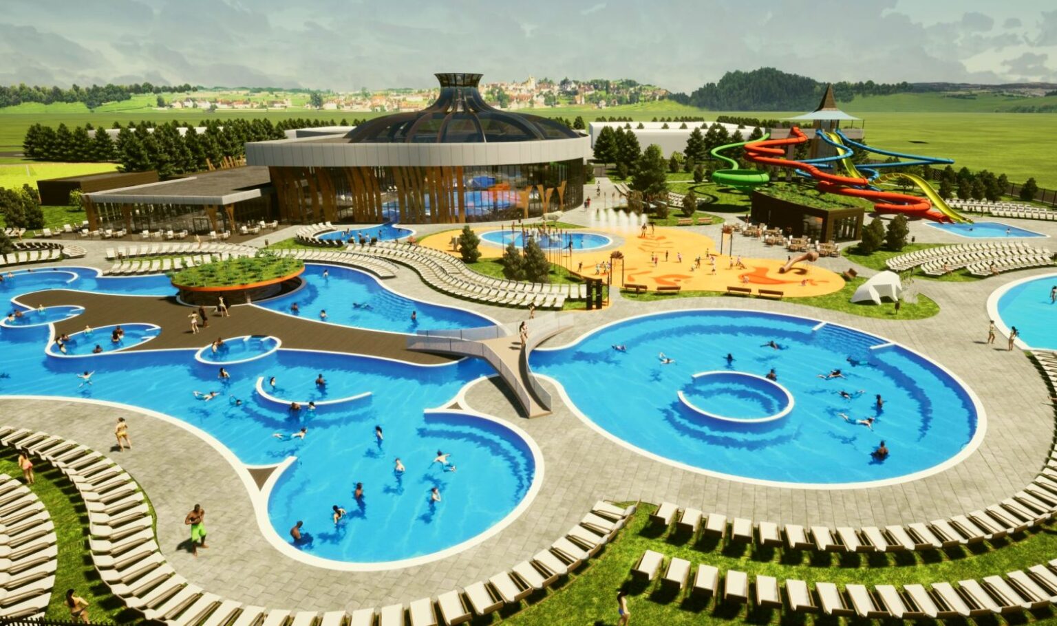 Hatalmas élményfürdős fejlesztések a magyar-román határ közelében ...